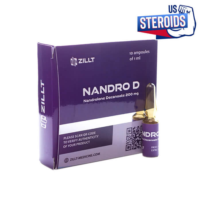 Nandrolone Decanoate Zillt Medicine Nandro D 200 mg/ml